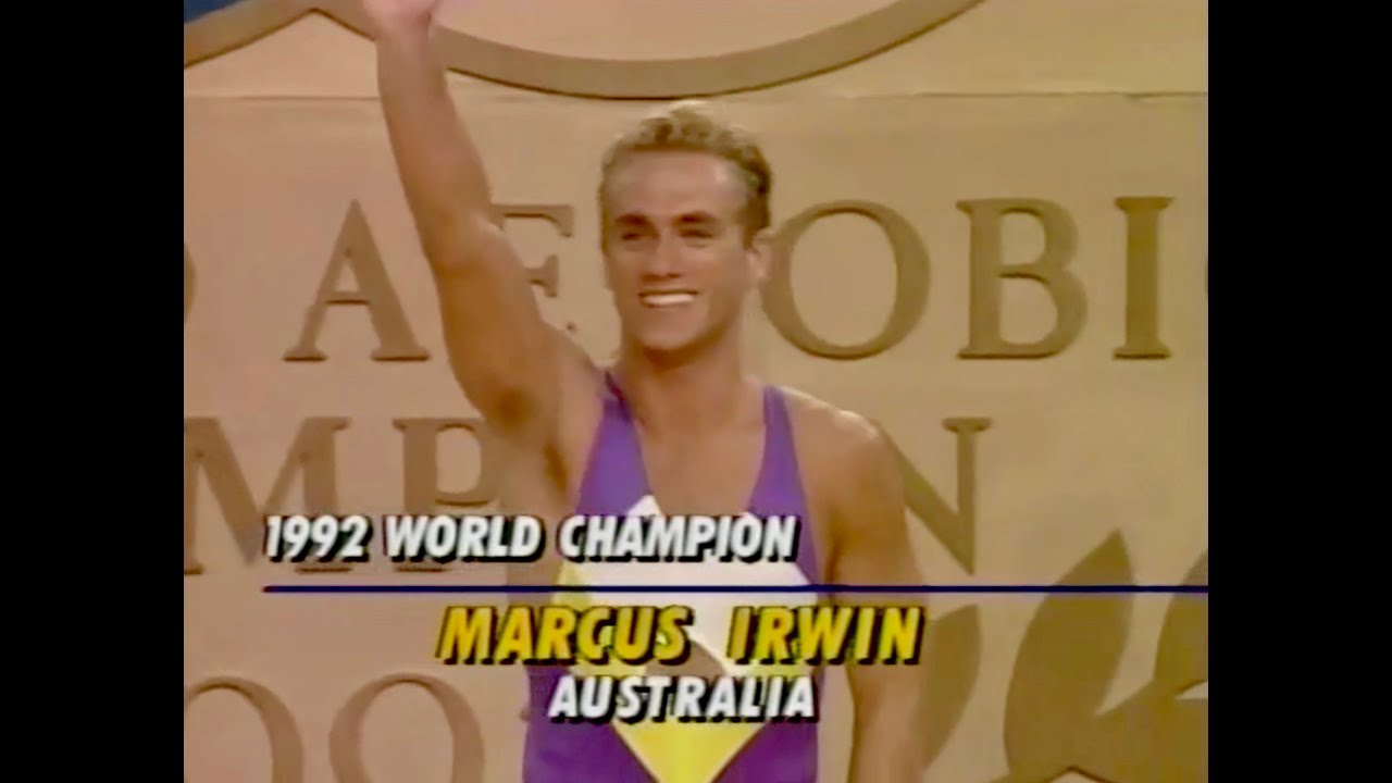 Marcus Irwin World Aerobic Championships 1992 - YouTube