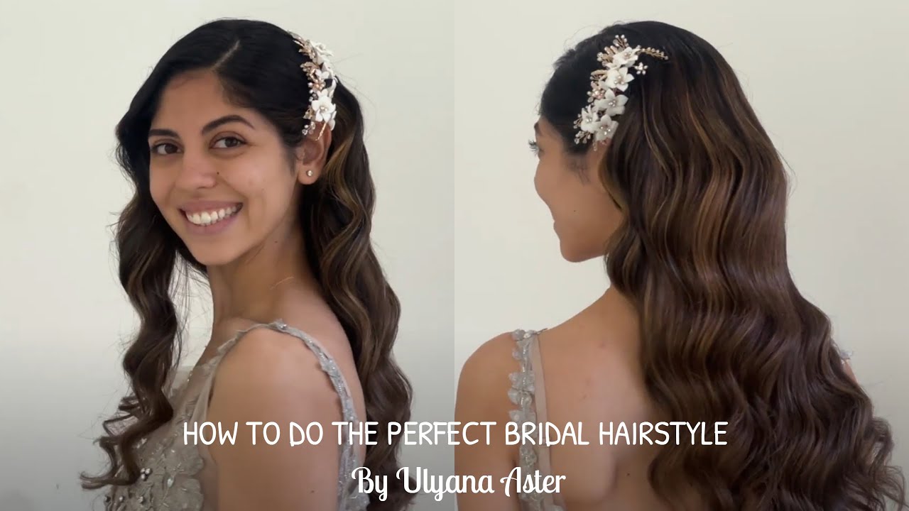 How to do the perfect bridal hairstyle! - YouTube