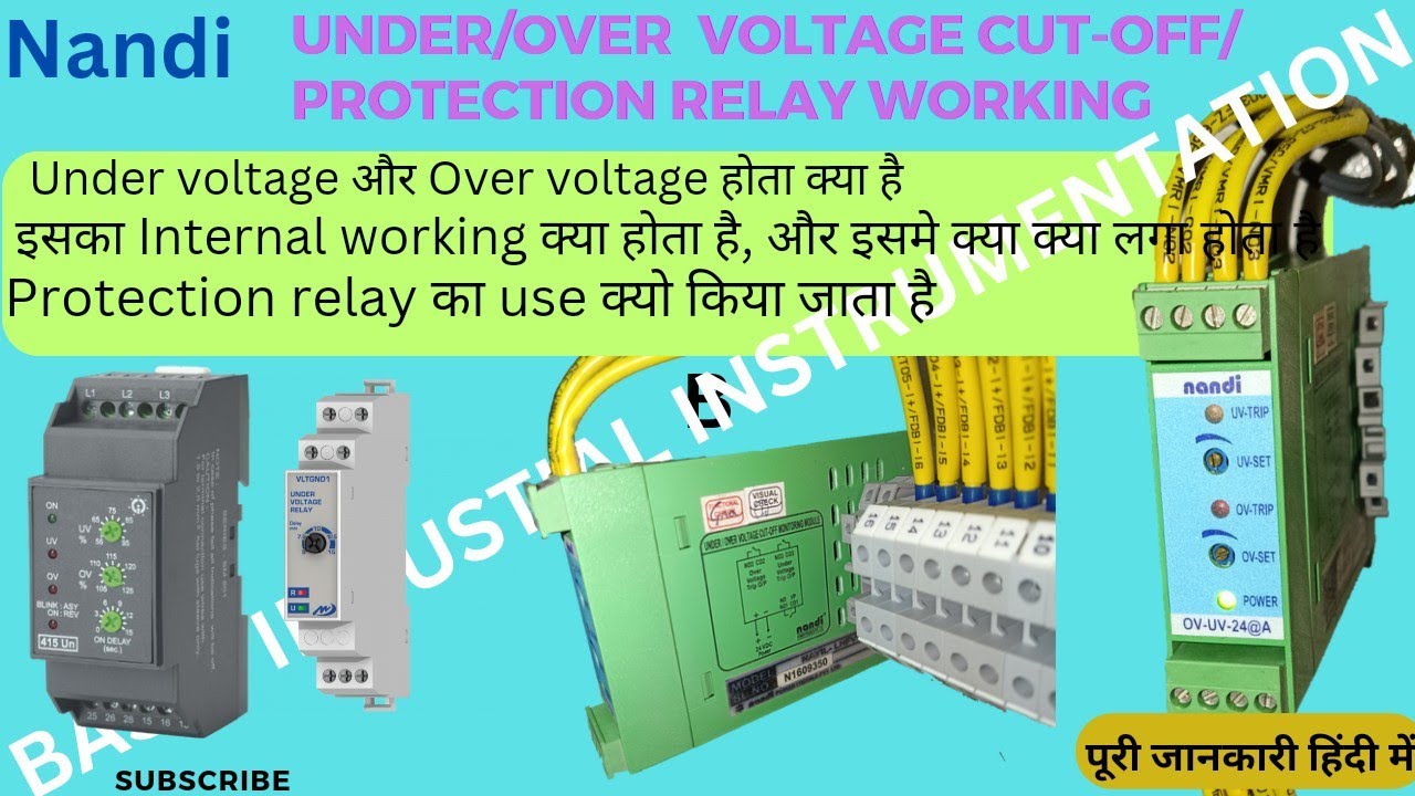Nandi Under|Over Voltage Cut-off Module working & application # ...