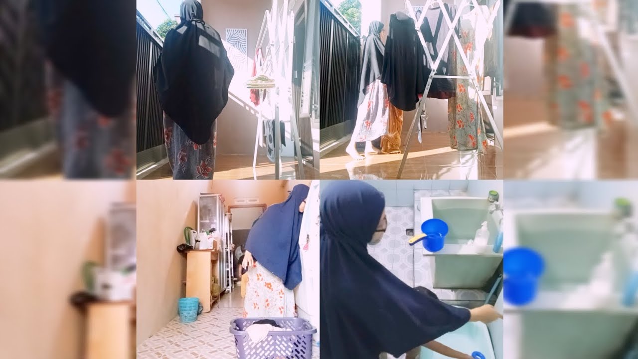 Daily Activity Pagi Ibu Rumah Tangga Sederhana - Daily Vlog Ummi Arf - YouTube
