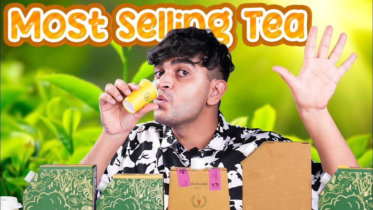 Trying Top 5 Selling Tea in India - YouTube