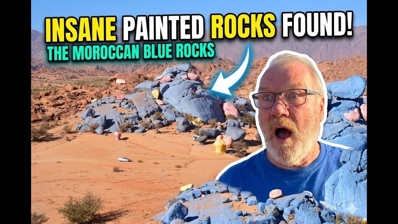 Why Are These Rocks BLUE? The Magic of Tafraout, Morocco! - YouTube