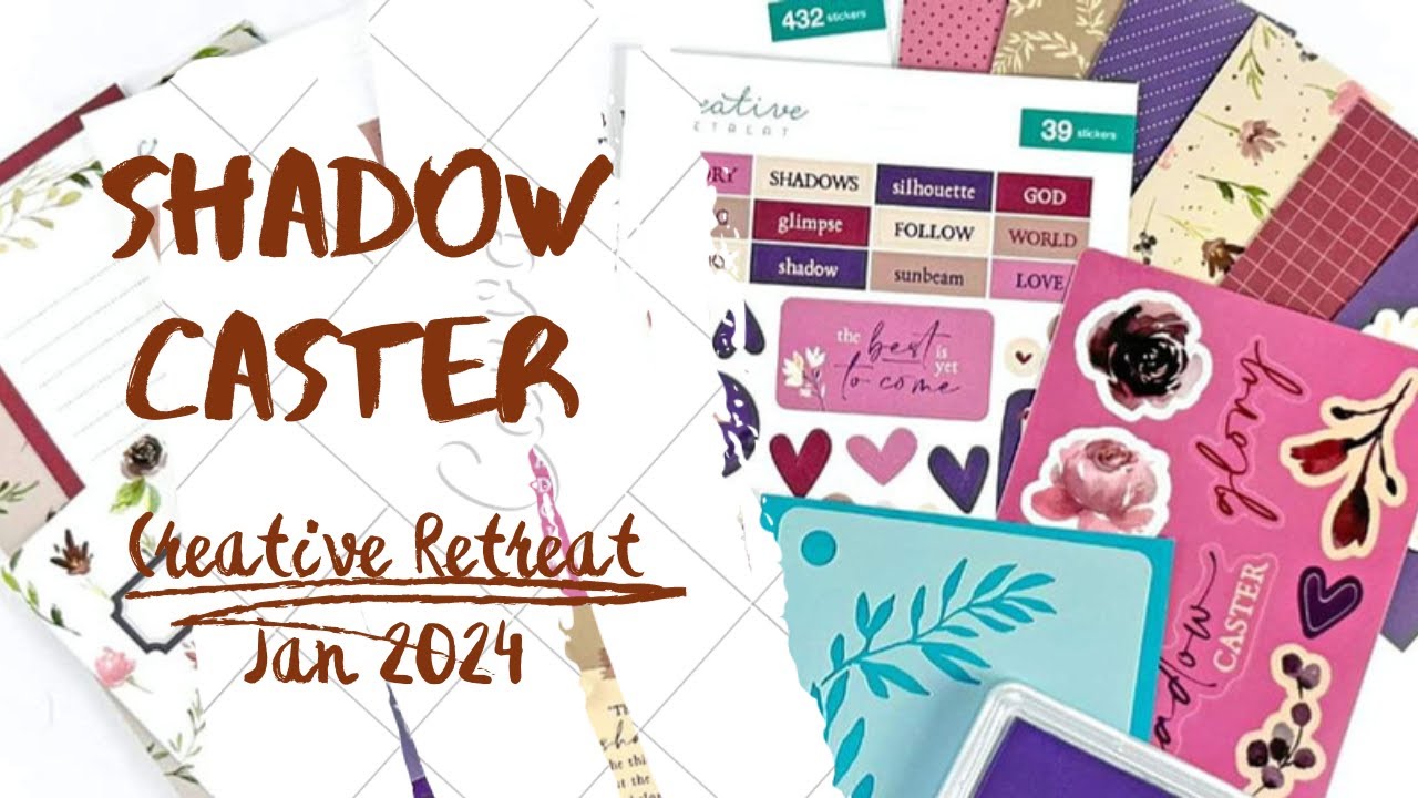 Creative Retreat Kits - Shadow Caster unboxing January 2024 - YouTube