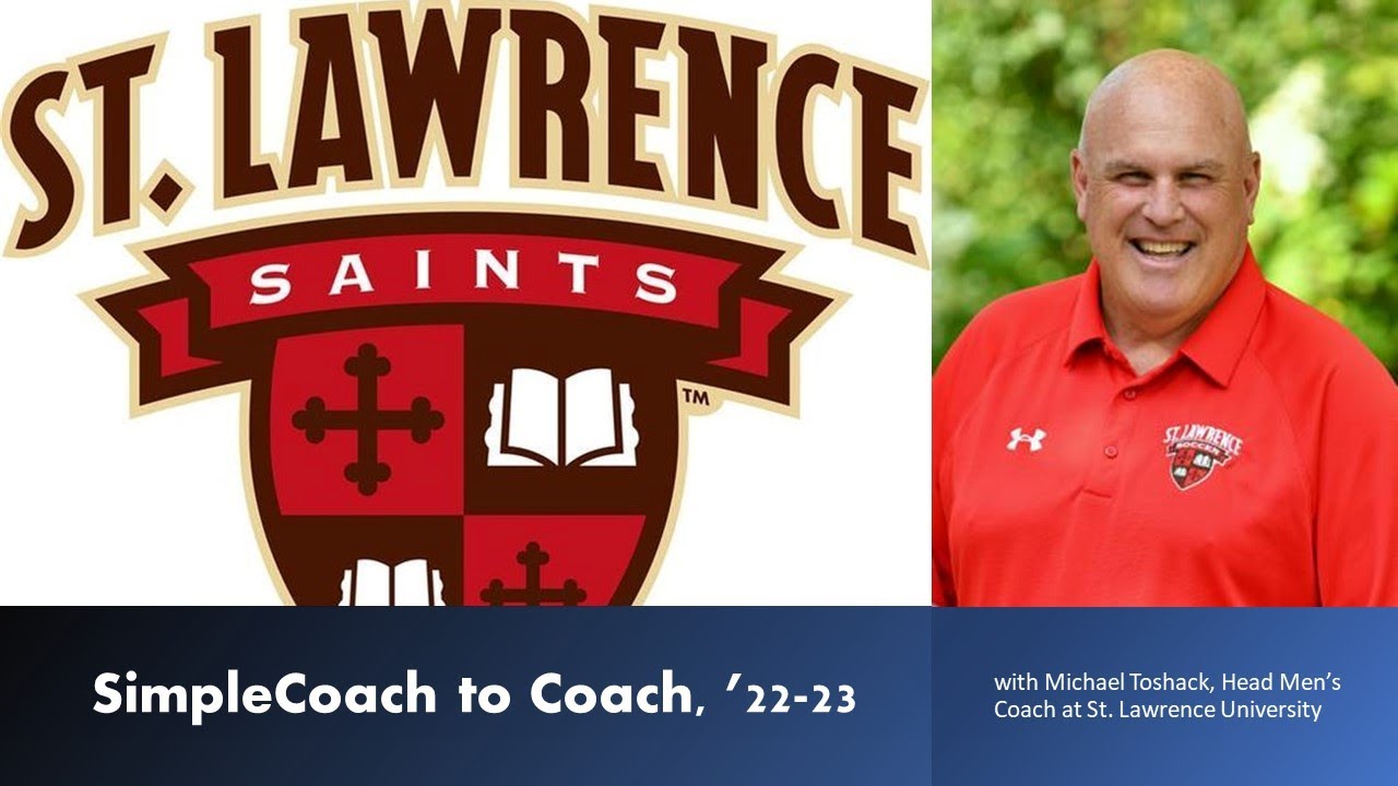 SimpleCoach to Coach with Mike Toshack, Head Men's Coach at St ...