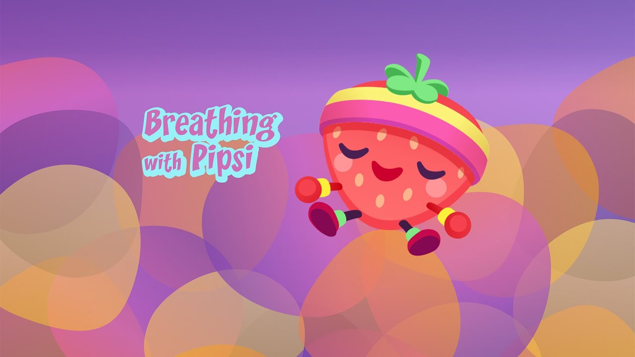 Calming Deep Breathing for Kids | Breathing with Pipsi | Moshi - YouTube