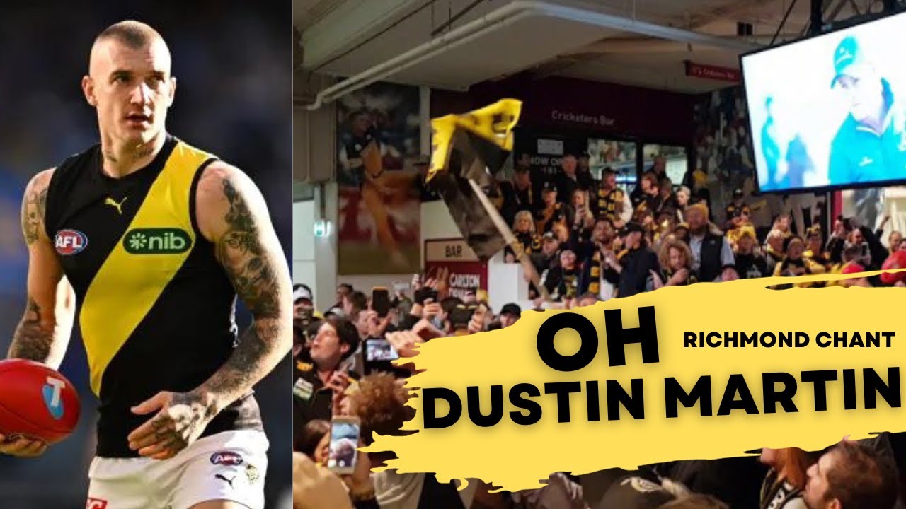 “OH DUSTIN MARTIN” Chant (To The Tune Of Frank Sinatra (“I Love You ...