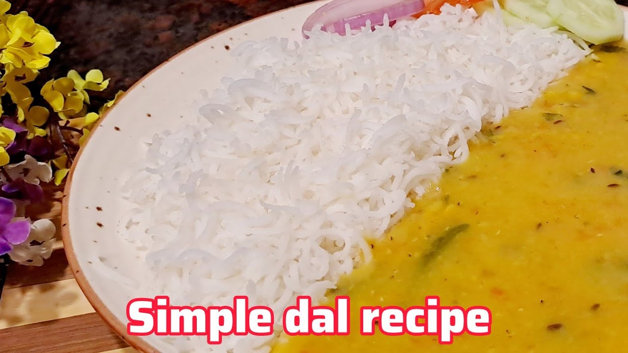 simple dal recipe || easy dal recipe || quick dal recipe for lunch or ...