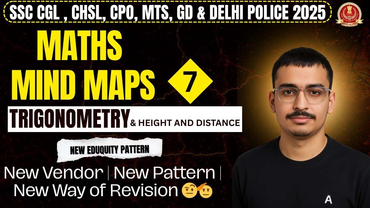 SSC Maths Mind Maps For Revision |Trigonometry | New Eduquity Pattern ...