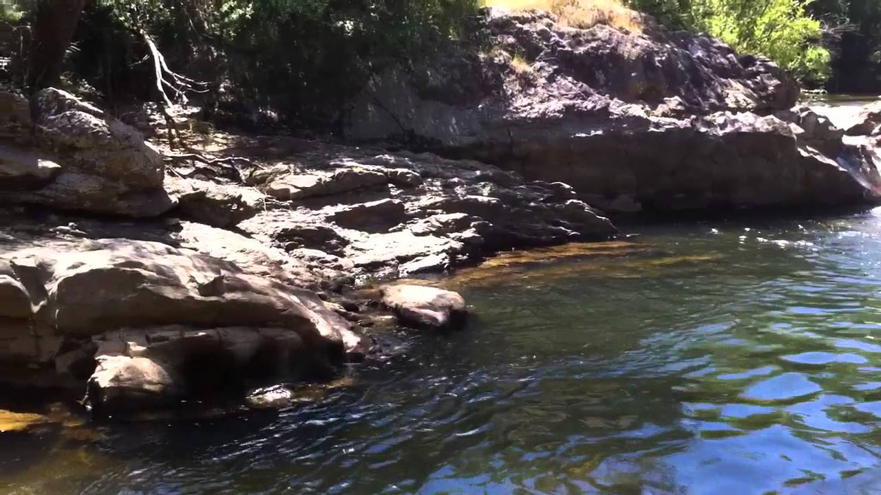 Rock Pool in Bright, Victoria. - YouTube