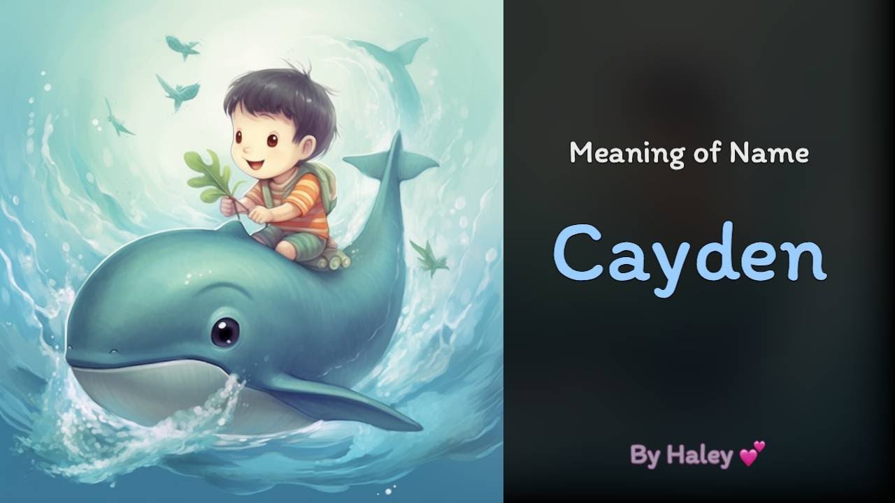 Meaning of boy name: Cayden - Name History, Origin and Popularity - YouTube