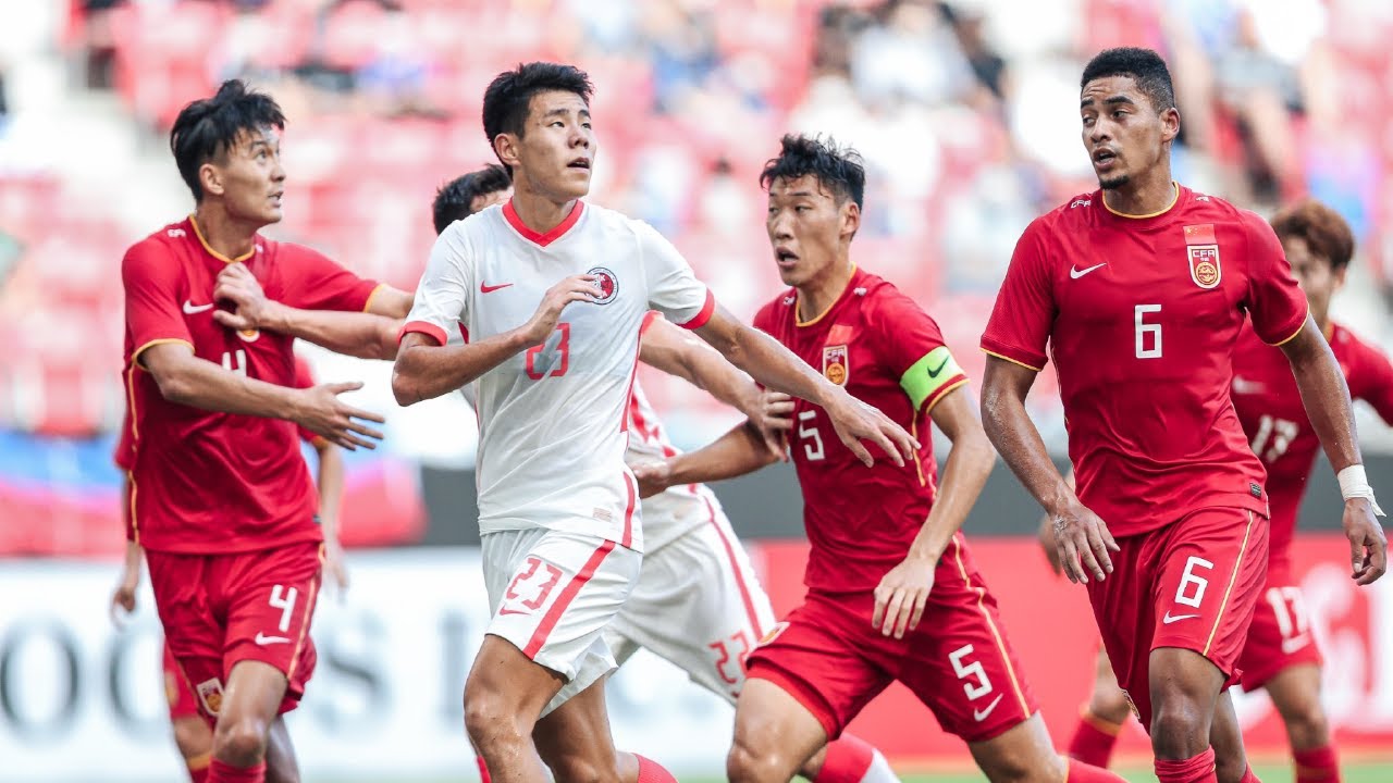 中國 vs 香港 China PR vs Hong Kong - 2022年東亞足球錦標賽 27/7/2022 HD - YouTube