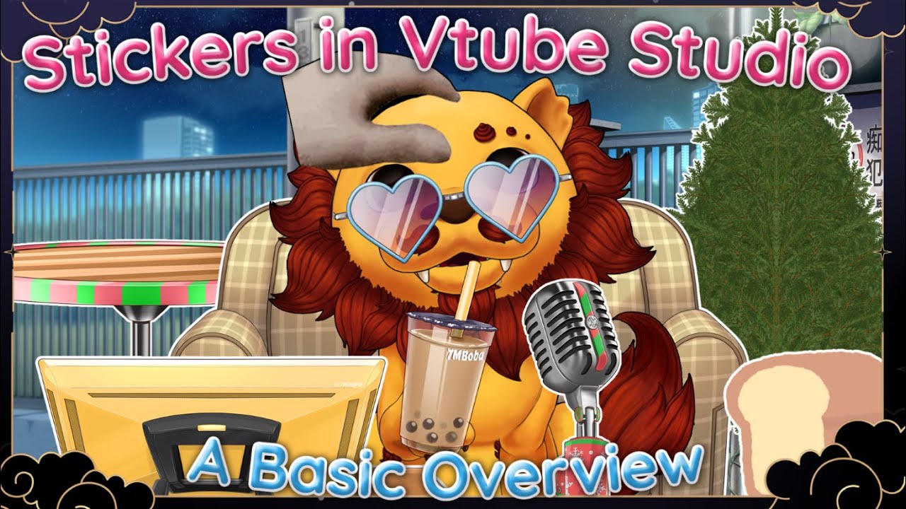 A Basic Overview of Stickers in Vtube Studio (Placing and Customizing ...