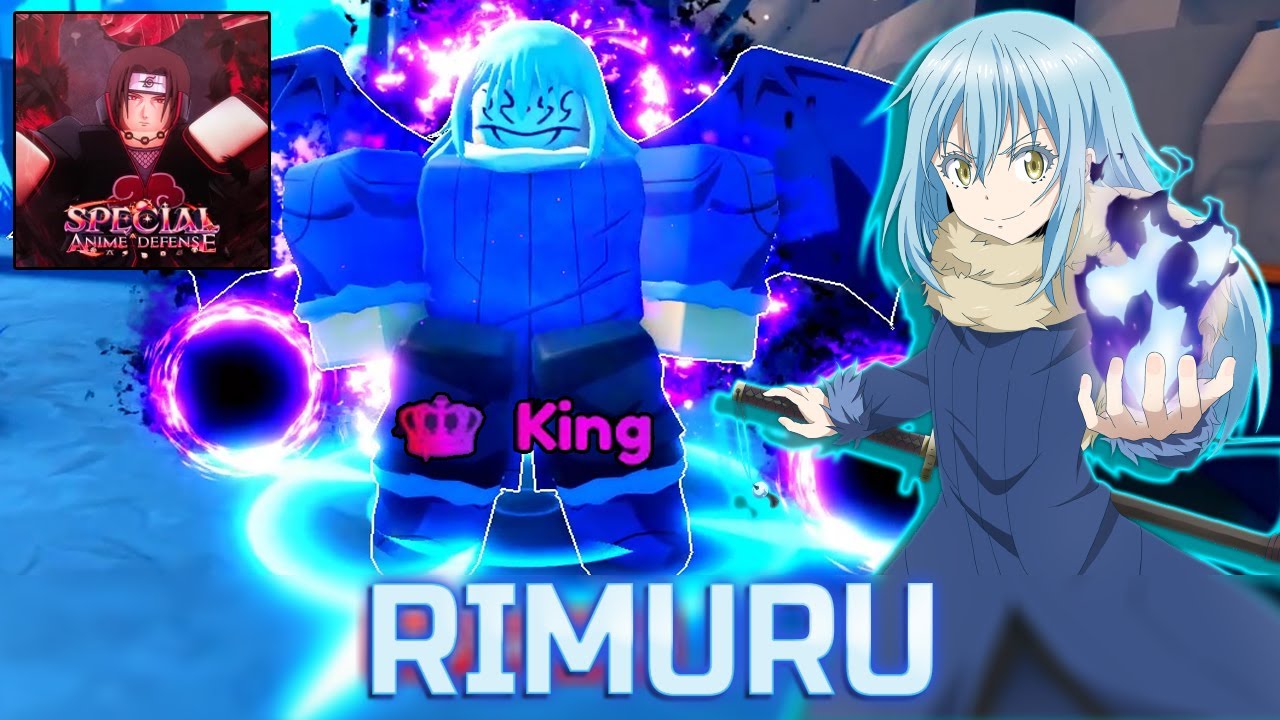 Roblox Special Anime Defense - Rimuru (Demon Lord) Gameplay - YouTube