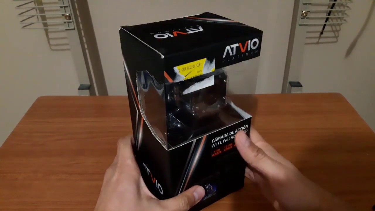 Videocámara de Acción Atvio WDV800SA UNBOXING | Vex MotoVlog - YouTube