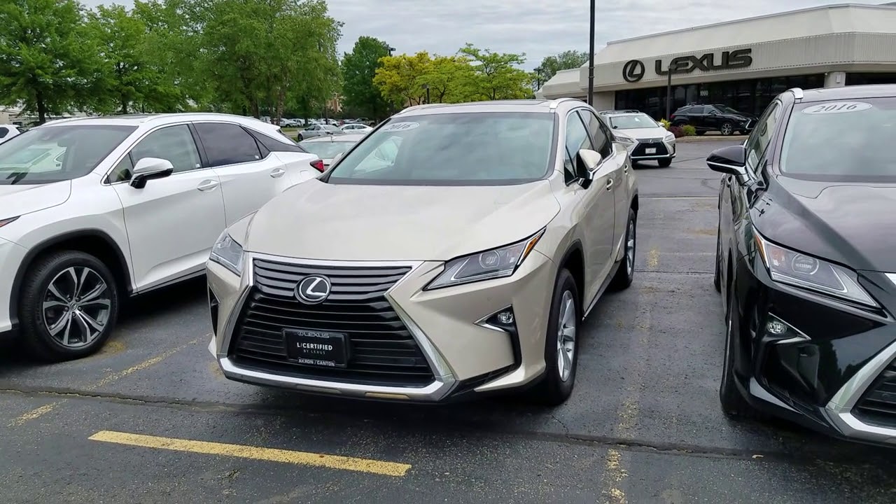 2016 Lexus RX 350 AWD Akron OH | LOW PRICE Lexus RX350 Dealer Boardman ...
