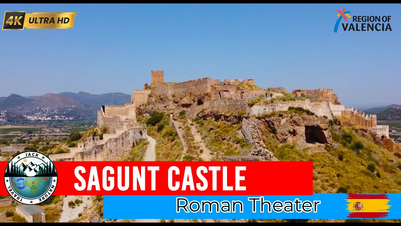 Discover SAGUNT CASTLE and ROMAN Theater | Spain | 4k UHD - YouTube