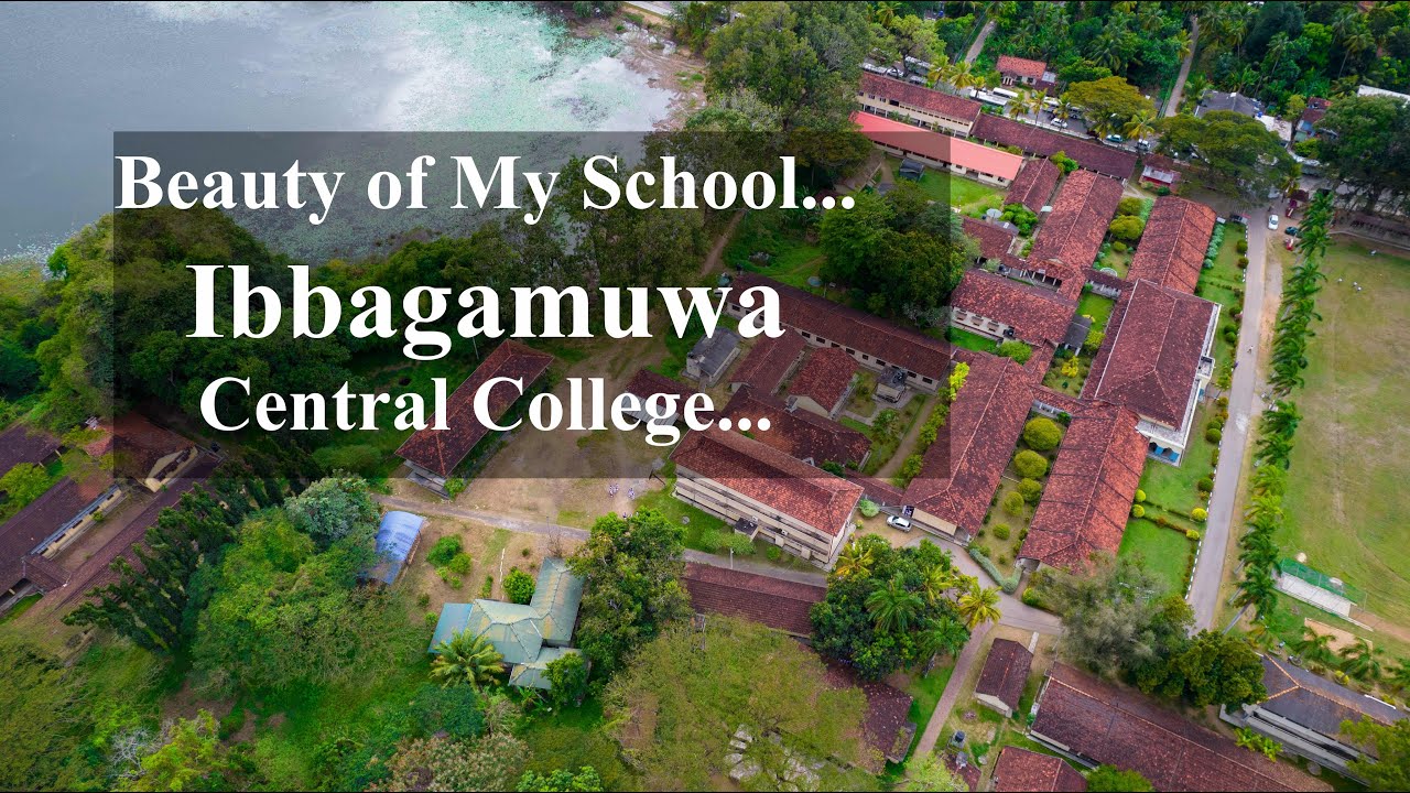 Beauty Of Ibbagamuwa Central College on Bird's Eye. #drone #beauty ...