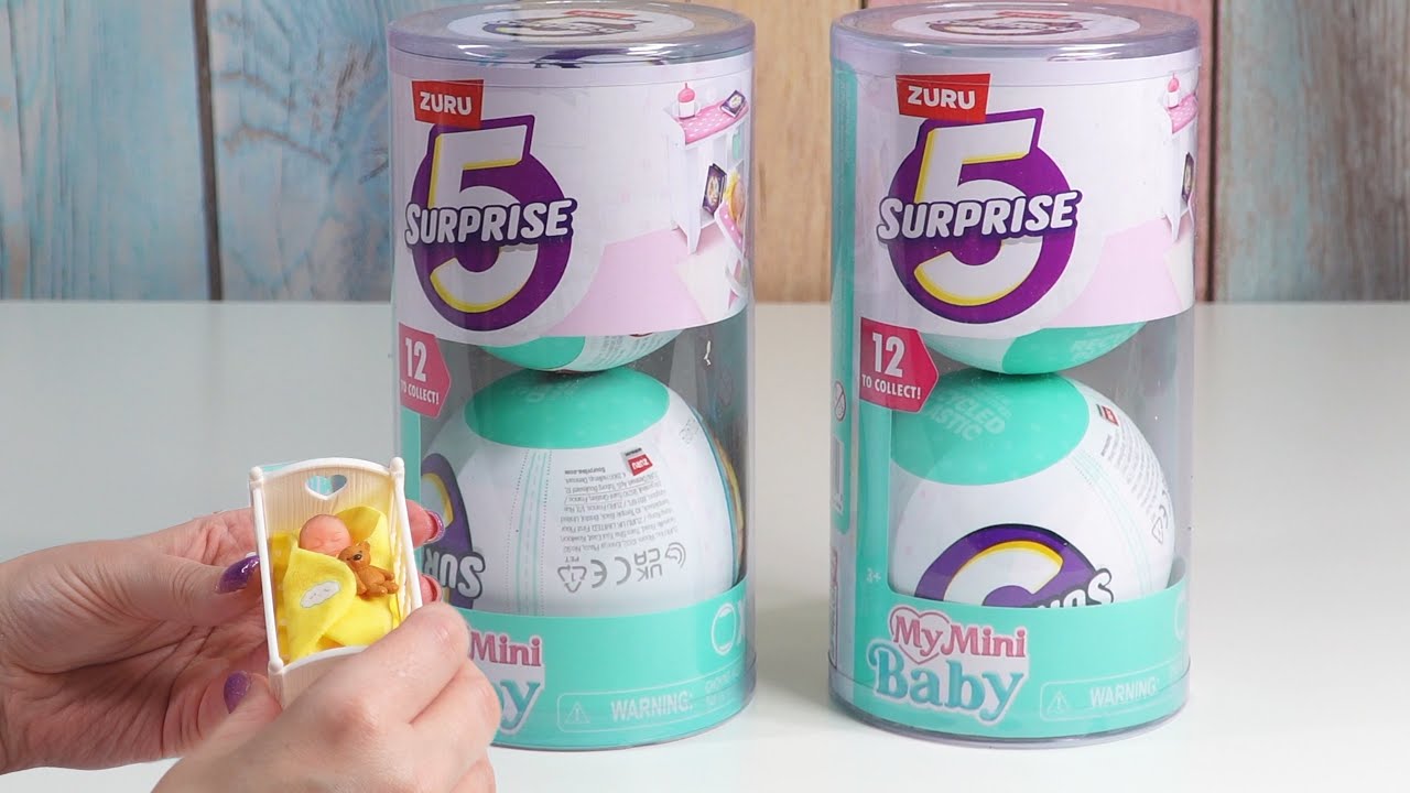 My Mini Baby - Zuru 5 Surprise - YouTube