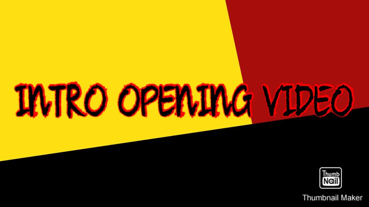 INTRO OPENING VIDEO - YouTube