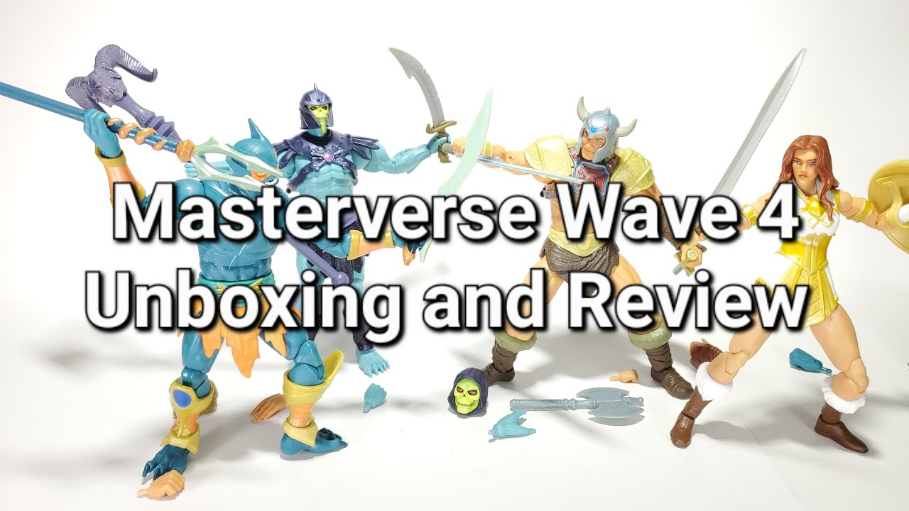 Masterverse Wave 4 Unboxing and Review - YouTube