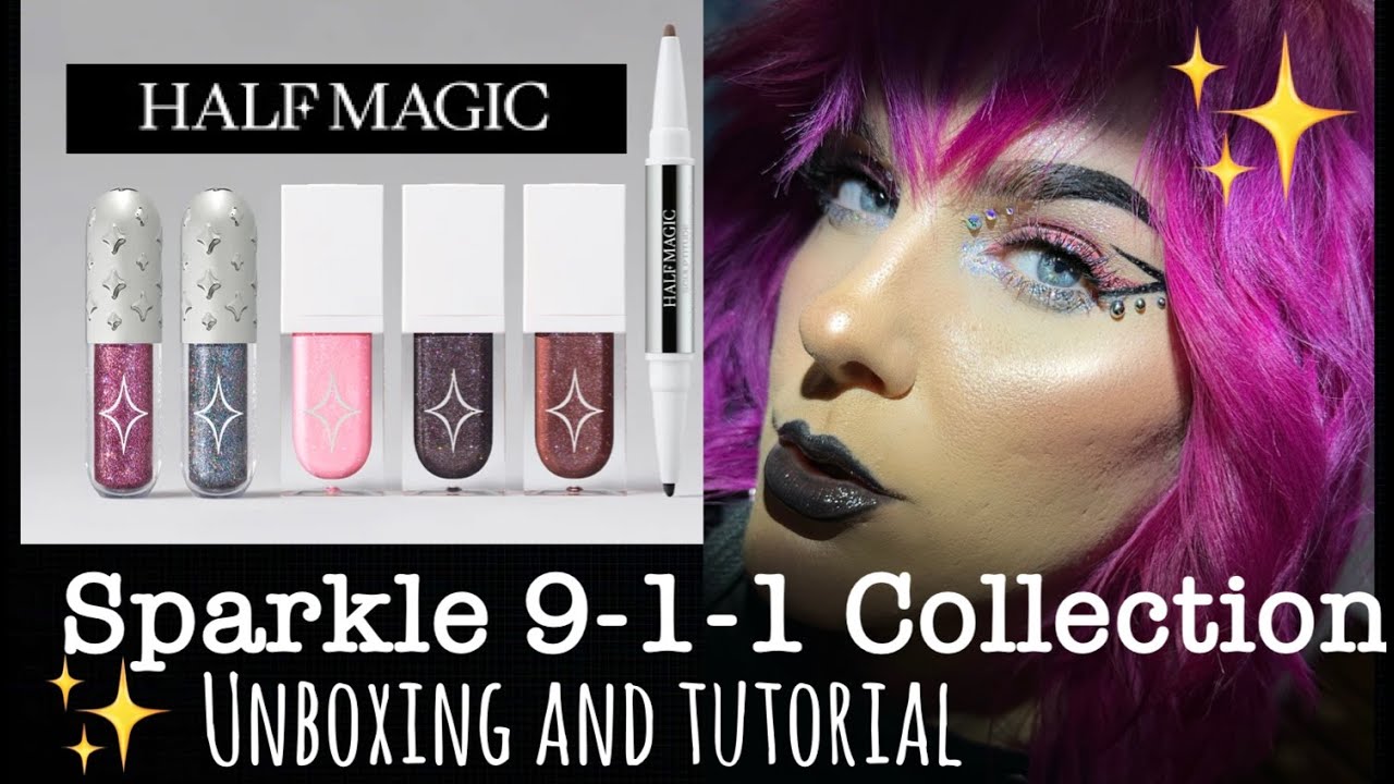 Half Magic Beauty Sparkle 9-1-1 Collection | Thebriabeauty - YouTube