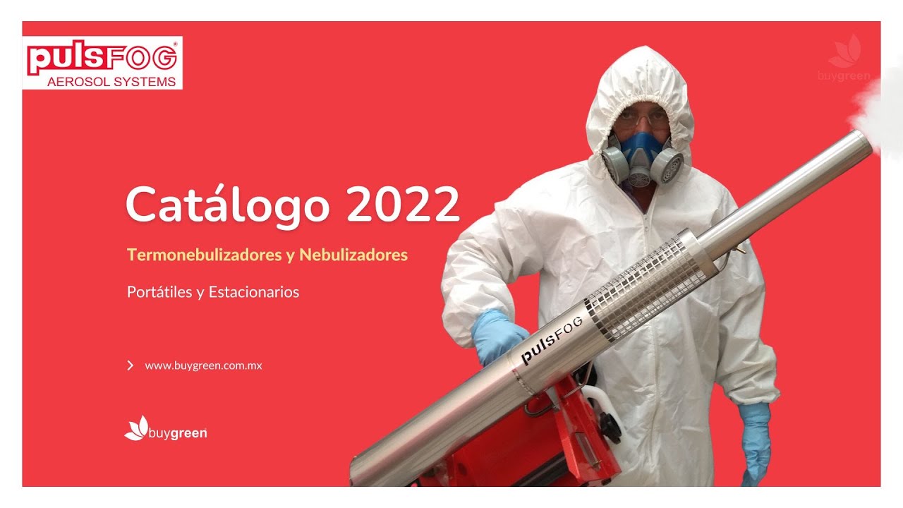 Pulsfog - Catálogo de Nebulizadores y Termonebulizadores 2022 - YouTube