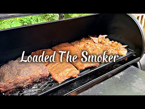 Smoking A Full BBQ Spread | Dino Ribs | Chicken | Glizzy’s 