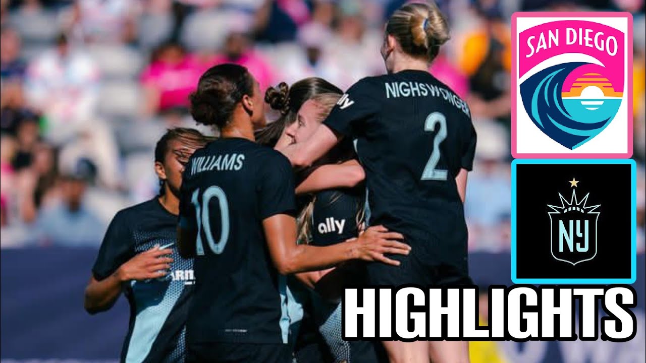 San Diego Wave FC Vs Gotham FC + Ella Stevens Goal ⚽🥅 & Hanna Lundkvist ...