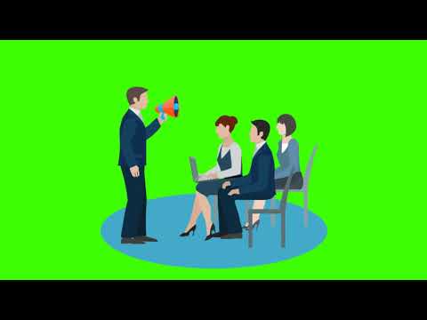 Training Green Screen Animation - Green Screen | Animation Video ...