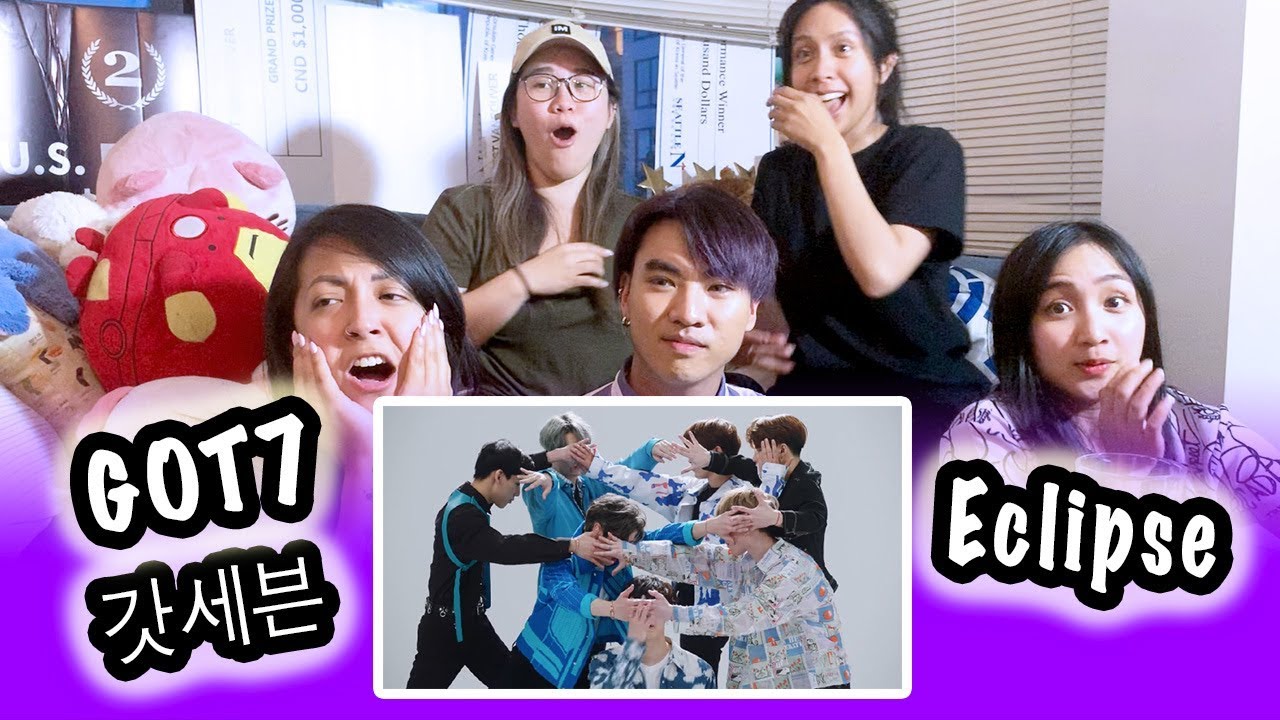 [KPOP REACTION] GOT7 갓세븐 -- ECLIPSE - YouTube