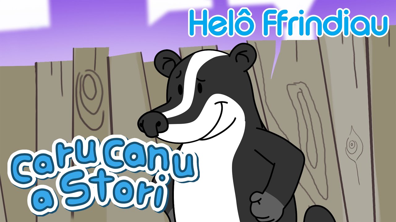 Caru Canu a Stori | Hwyl Fawr Ffrindiau (Welsh Children's Song) - YouTube