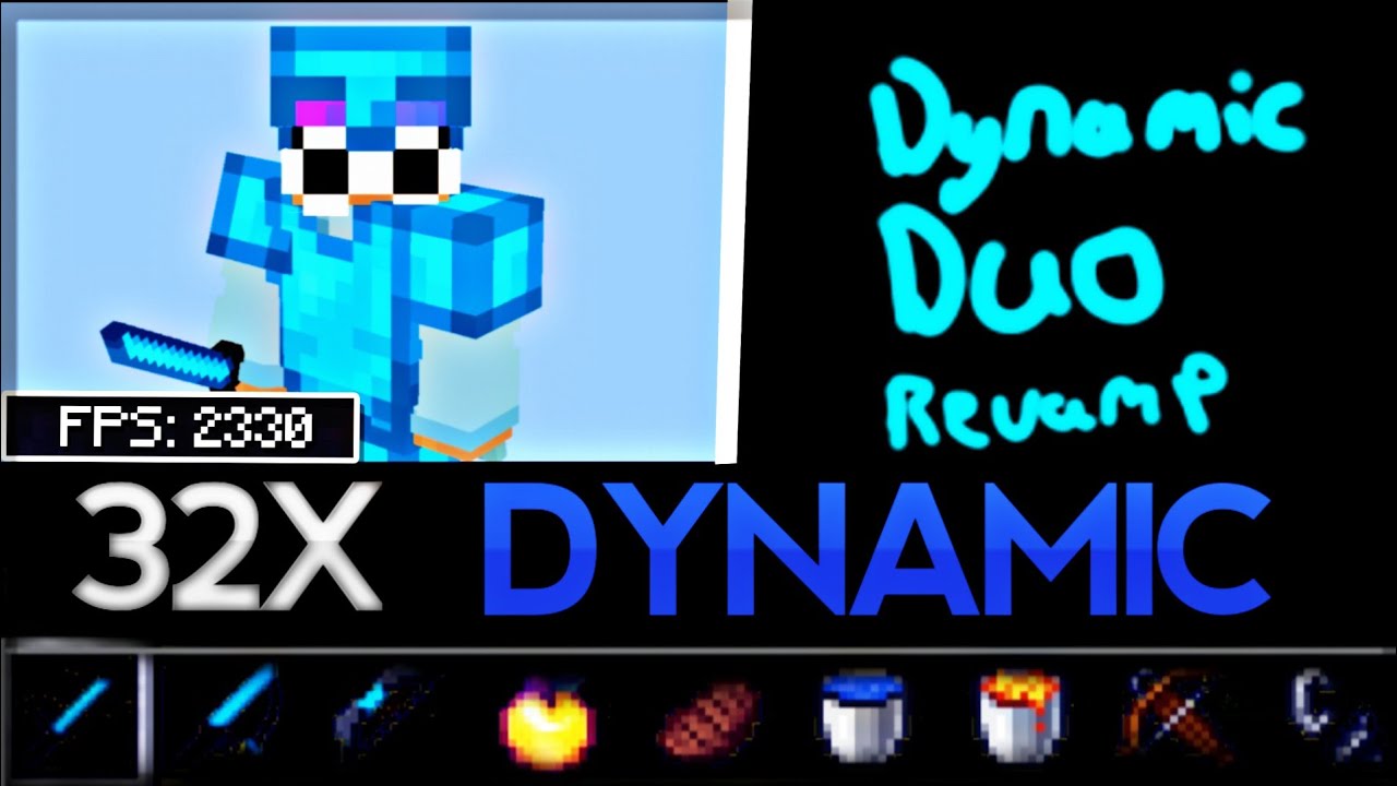 Dynamic Duo REVAMP [32x] MCPE PvP Texture Pack (FPS Friendly) by keno ...