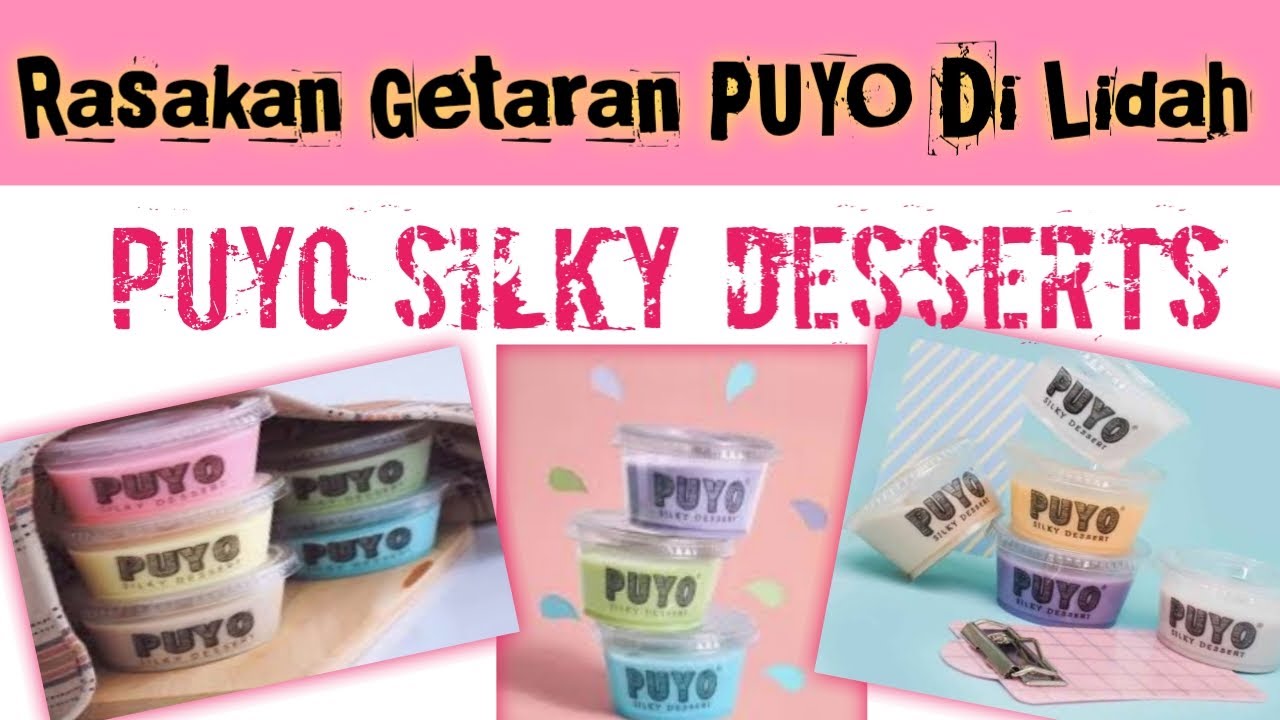REVIEW PUYO SILKY DESSERT - PUYO - PUDING PUYO - PUYO SILKY - CARA ...