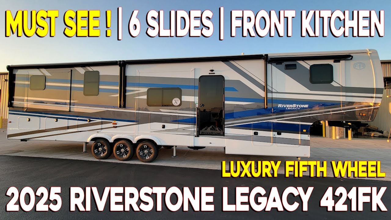 2025 Riverstone 421FK Legacy Edition Luxury Fifth Wheel by Forestriver ...