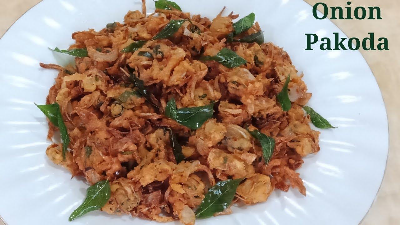 Crispy Onion Pakoda recipe/ simple onion pokora recipe. - YouTube