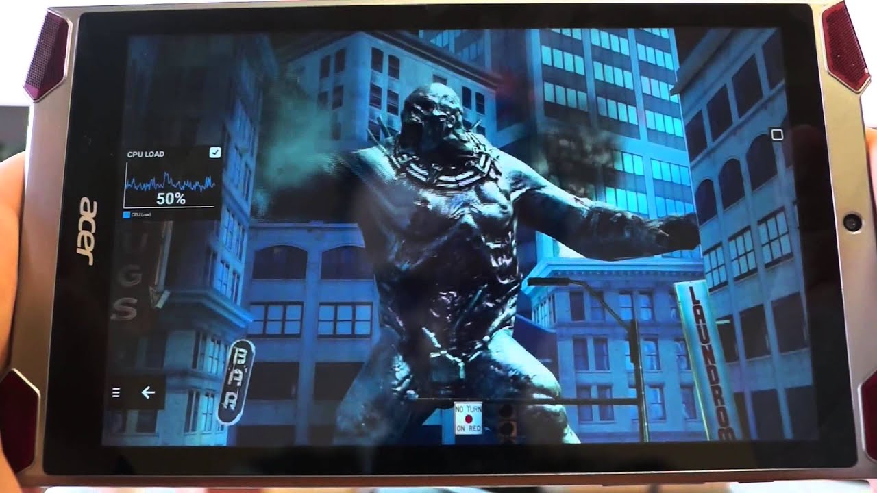 Acer Predator Tablet - Gaming Capabilities - YouTube