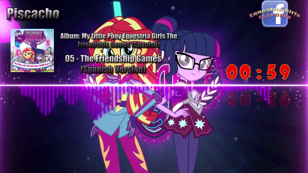 MLP EG-friendship games(los friendship games)álbum - YouTube