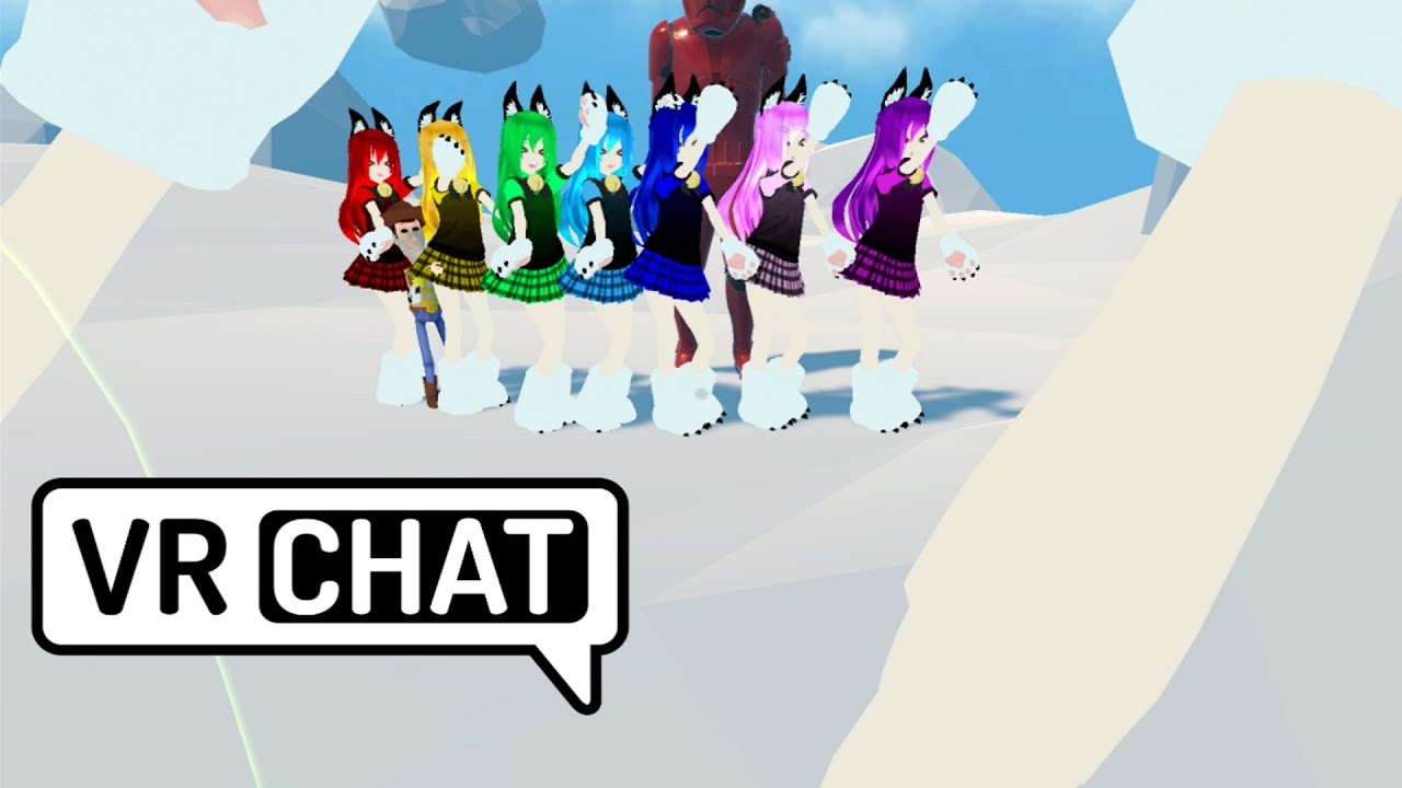 VRchat EVERY COLOR OF THE rainbow - YouTube