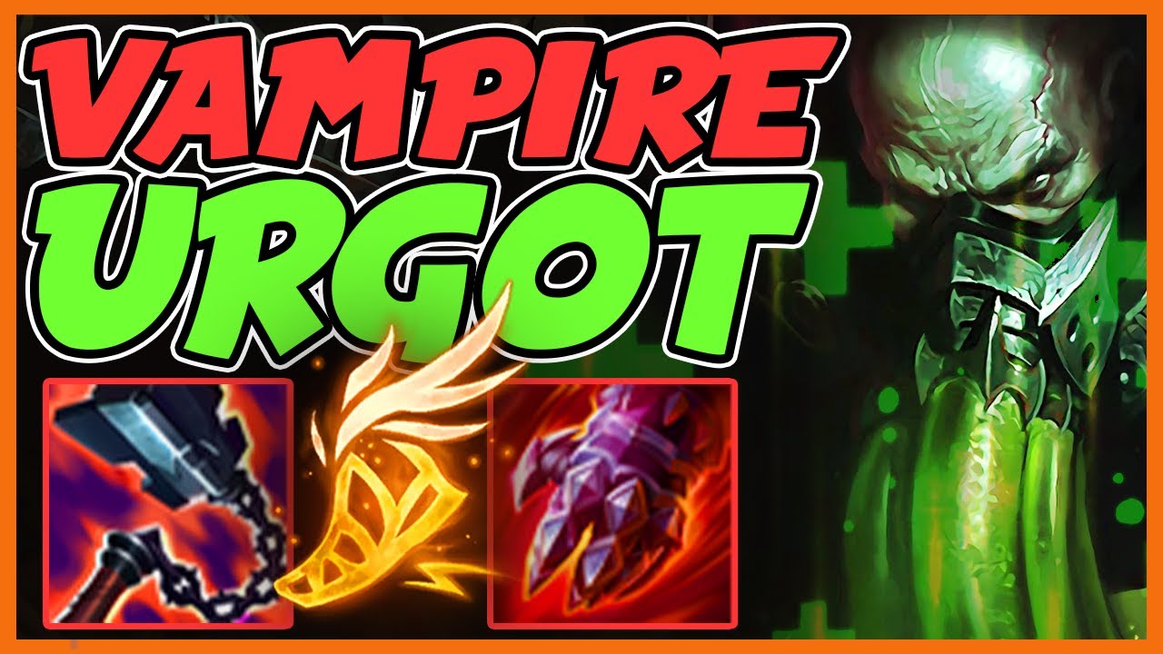 This heal build with BUFFED GOREDRINKER feels AMAZING! [Urgot vs Sion ...