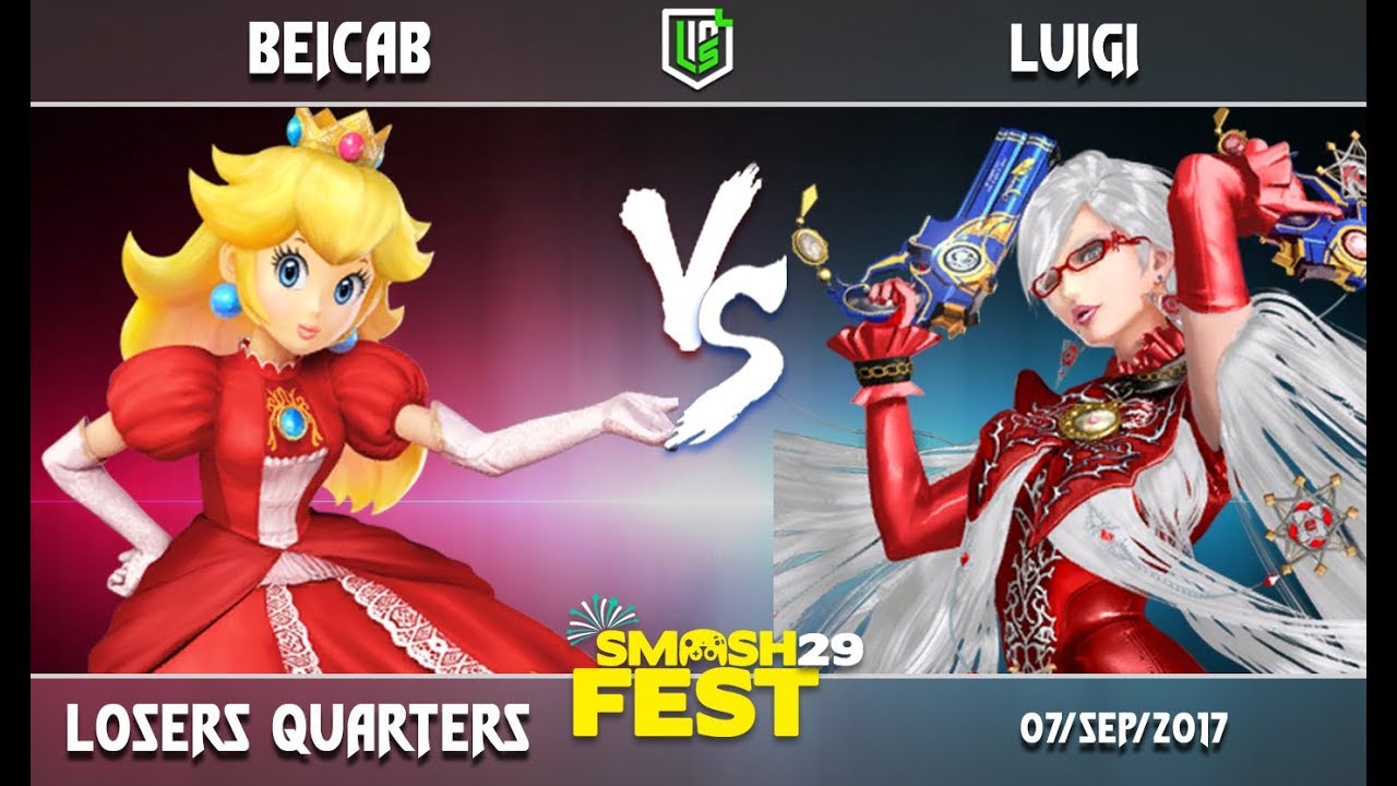 Smash Fest #29 - Losers Quarter-Final - Beicab (Peach) vs LUIGI ...