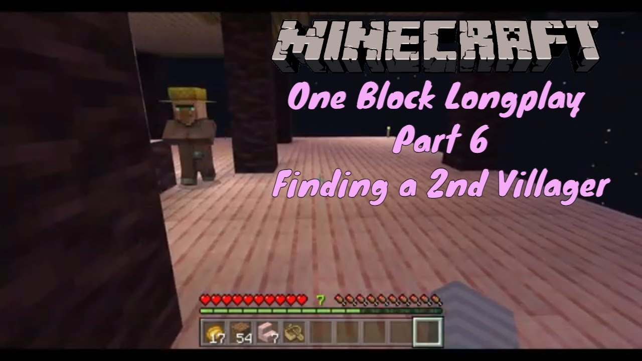 Minecraft | Relaxing Longplay- One Block- No Commentary Part 6 - YouTube
