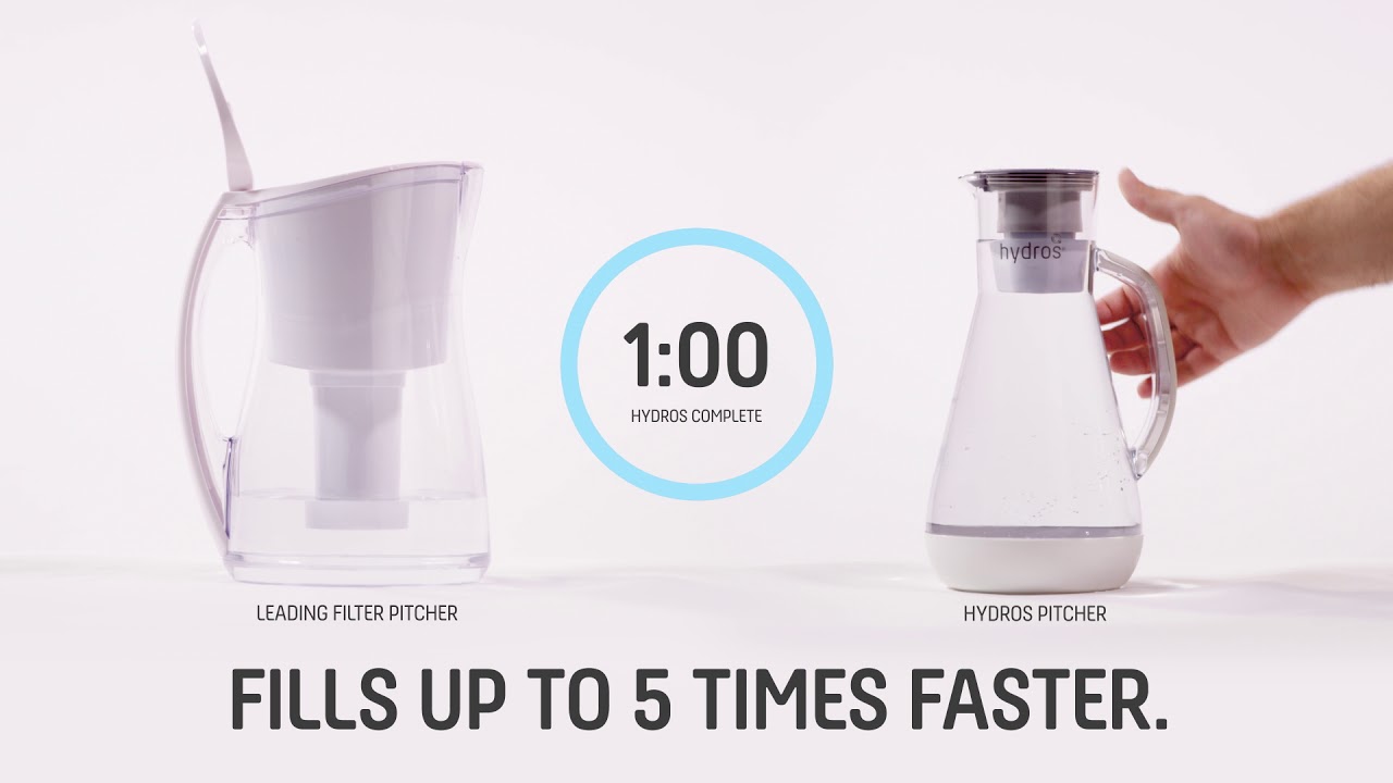 Fill up your pitchers 5x times faster with Hydros - YouTube