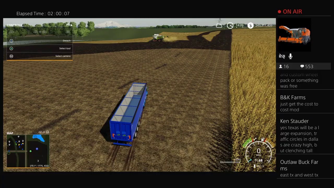 Farming Simulator 19 Dahl Ranch (just relaxing tonight ) - YouTube