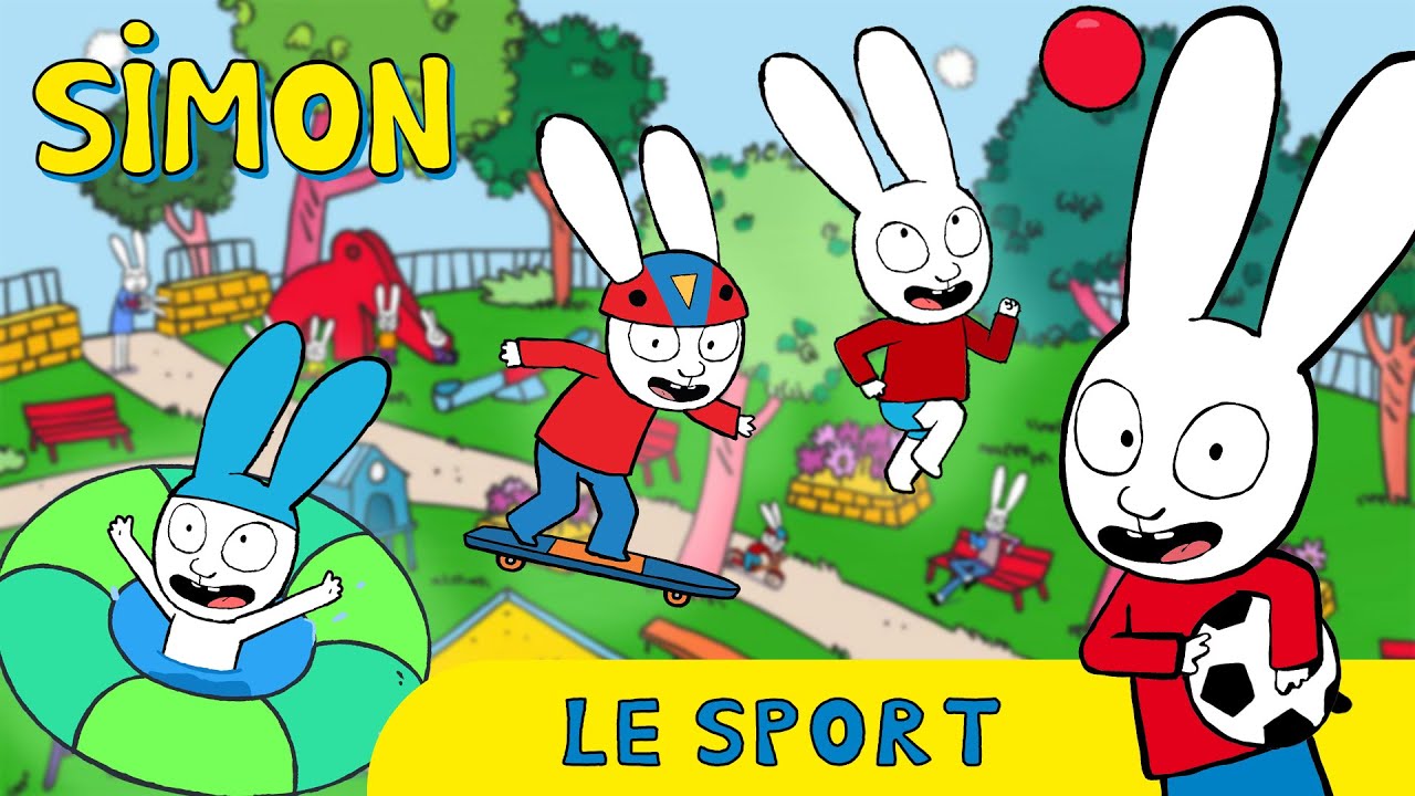 Simon adore faire du sport ⚽ 🚲 🏊‍♂️ | Jeux Olympiques Paris 2024 ...