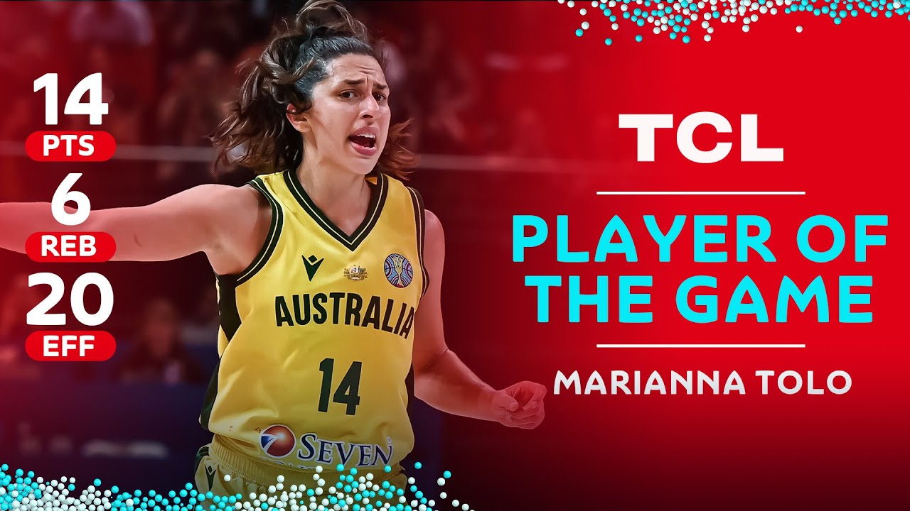 Marianna Tolo 🇦🇺 | 14 PTS | 6 REB | 20 EFF | TCL Player of the Game ...