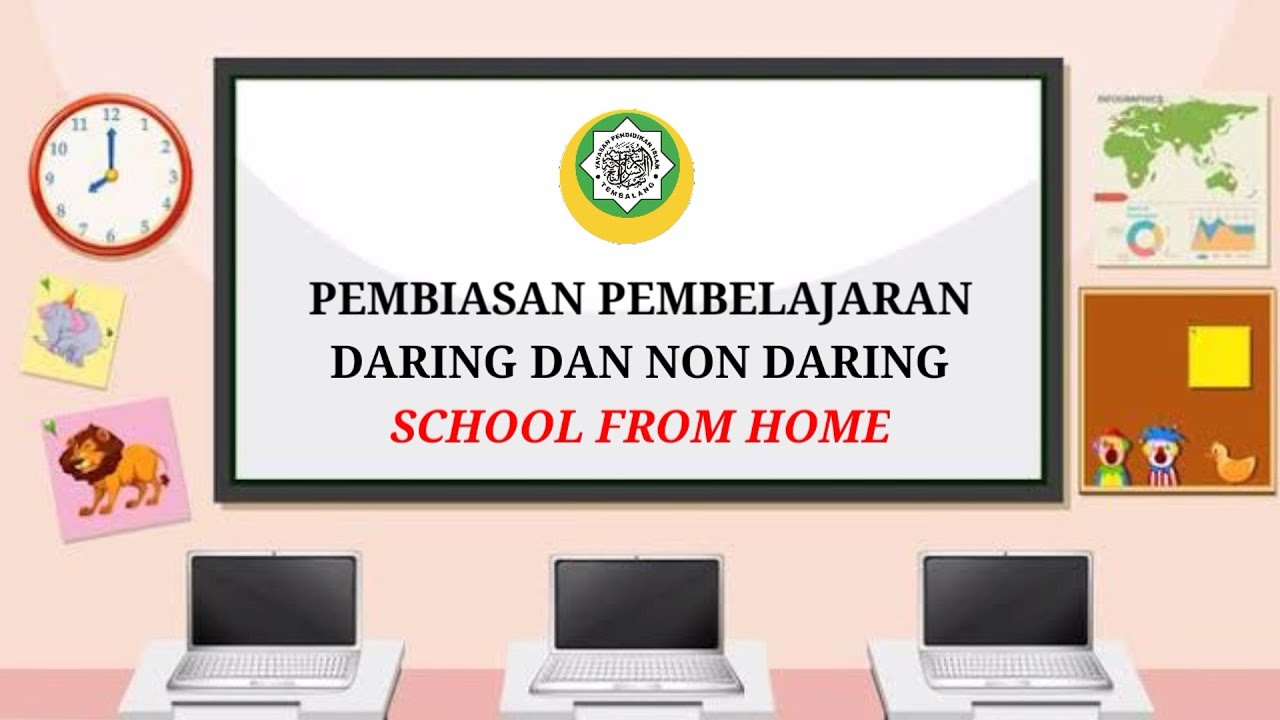 Pembiasaan Daring dan Non Daring School from Home - SD Islam Pangeran Diponegoro Semarang - YouTube