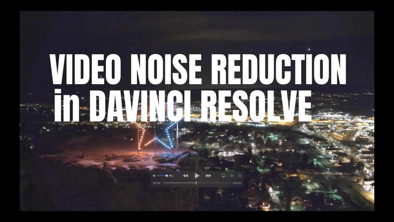 Video Noise Reduction in Davinci Resolve - YouTube