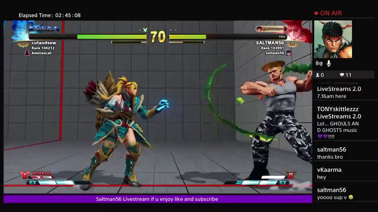 Rank Lag time SFV Lmfaoooo Livestream - YouTube