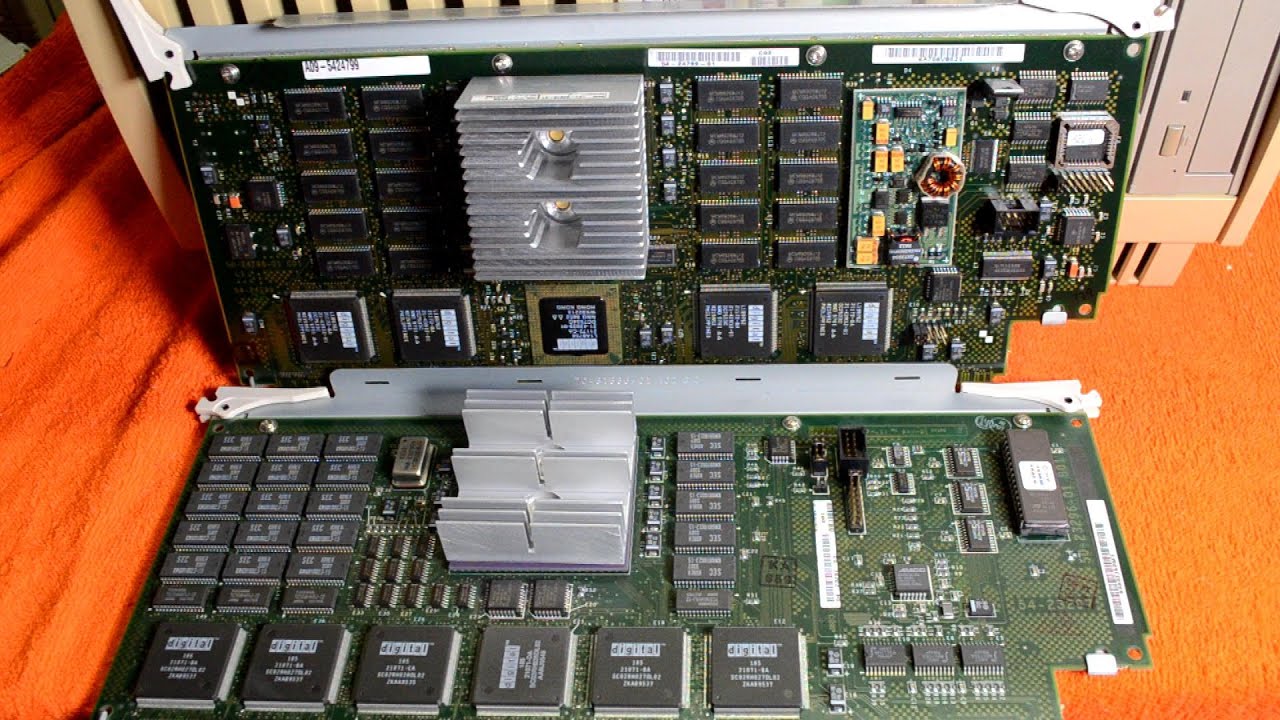 AlphaServer 1000 CPU Upgrade - YouTube