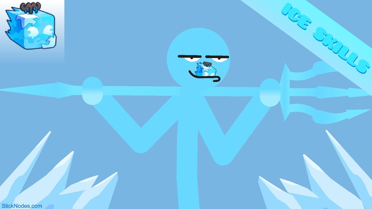 Ice skills in stickman! ||Stick Nodes|| - YouTube